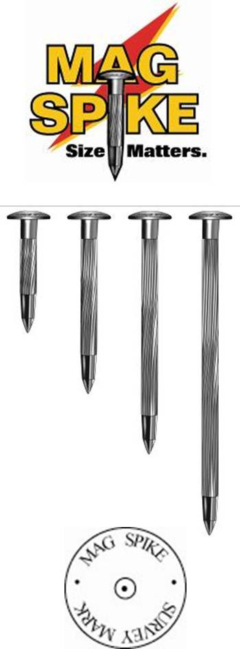 Mag Spikes 3" (#253MAGSPIKE) - Survey Supply, Inc.