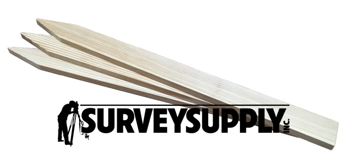 18" Lath Stakes | 1/2" x 2" x 18" (pallet of 1600) | Survey Supply, Inc.