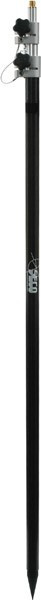 Seco Telescopic Carbon Fiber GNSS Rover Rod w/ Locking Pin - 11.7 ft