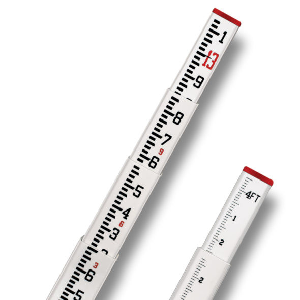 David White's SitePro 13' CR Construction Series Fiberglass Leveling Rod