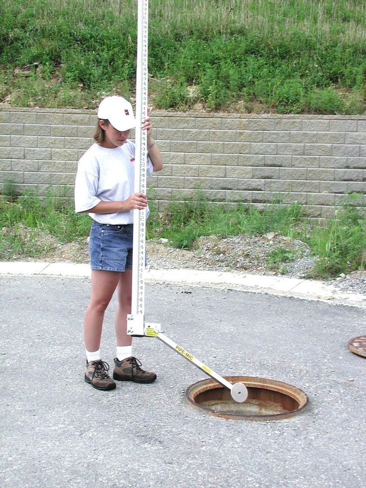 ChrisNik Pipe-Mic II | Pipe Diameter & Invert Measuring Tool