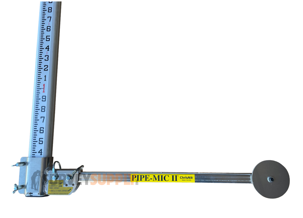 ChrisNik Pipe-Mic II | Pipe Diameter & Invert Measuring Tool