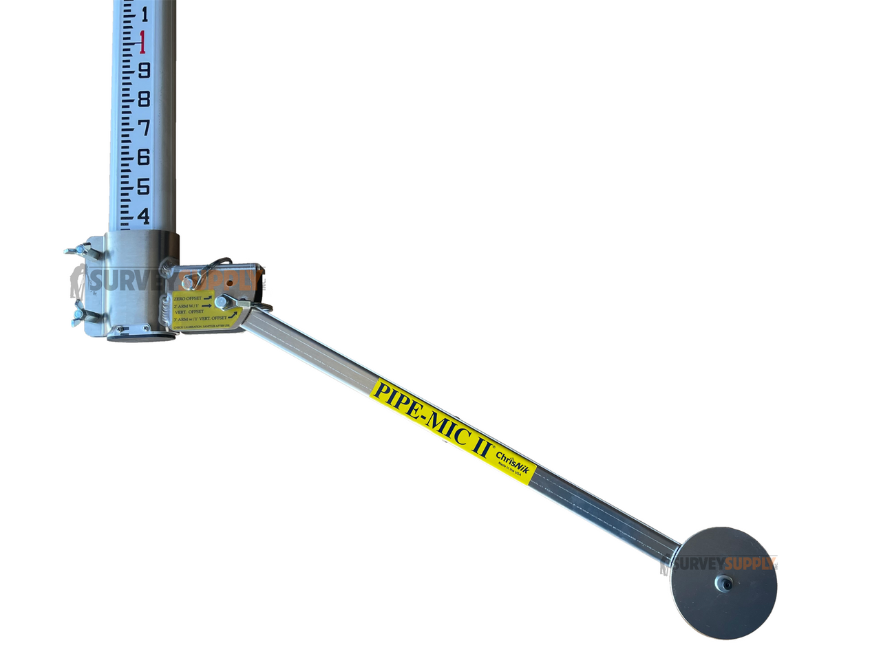 ChrisNik Pipe-Mic II | Pipe Diameter & Invert Measuring Tool