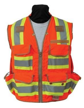 Seco Safety Vest 8265 | Class 2 Surveyor Vest