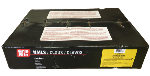 Bright Spikes (50 lb. Box) | 10-inch Spike Nails
