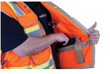 Seco Safety Vest 8265 | Class 2 Surveyor Vest
