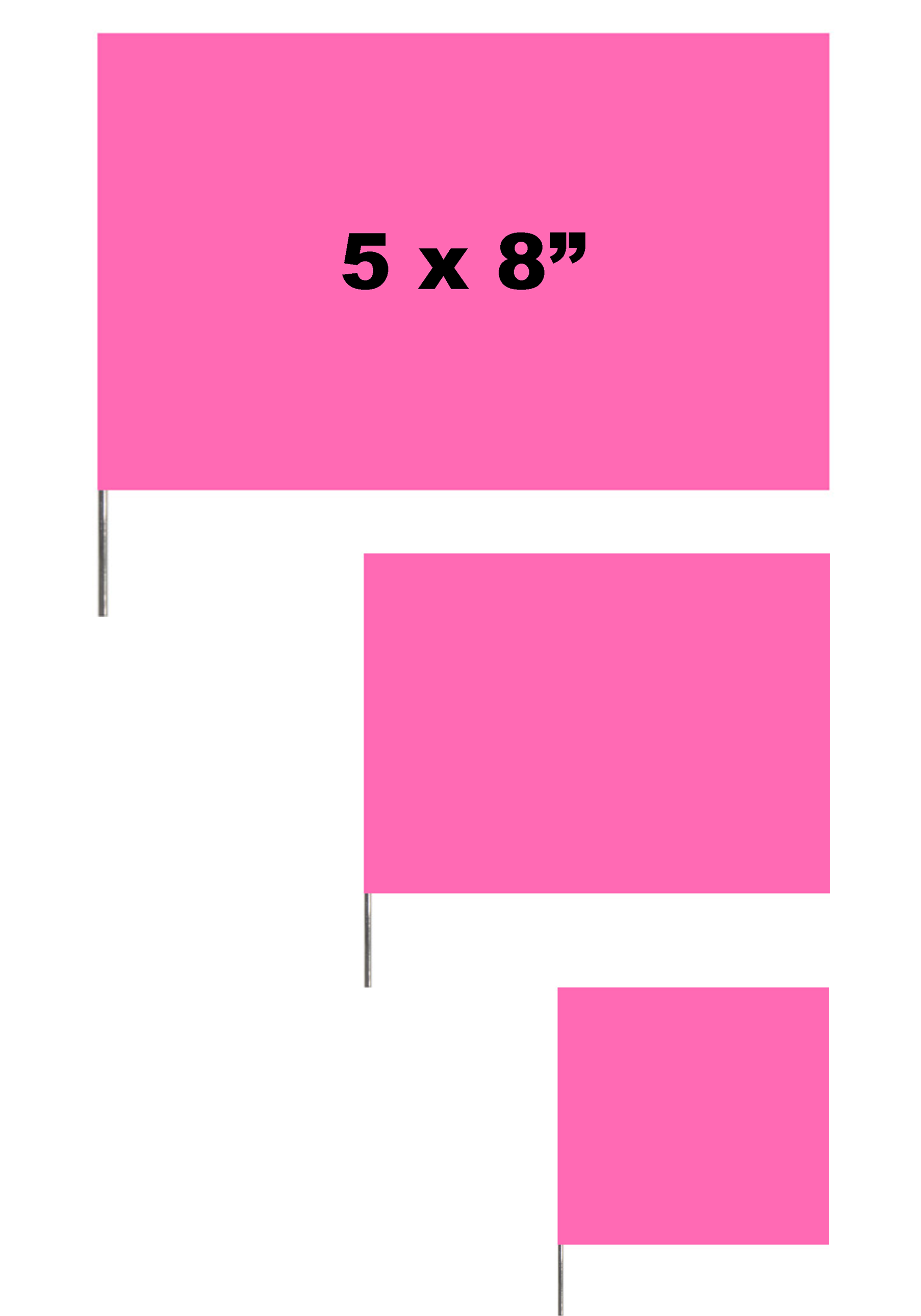 Solid Color Marking Flags for Sale | Survey Supply, Inc.