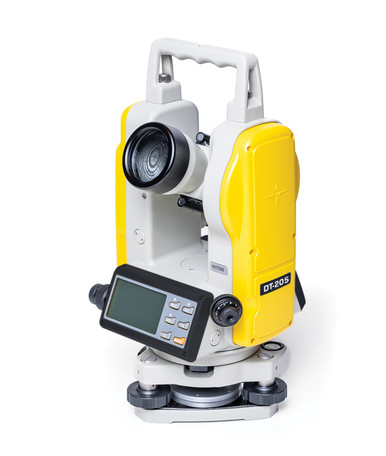 SitePro 5" Digital Transit Theodolite w/ Optical Plummet (#26-DT205)