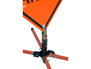 TrafFix Sign Stand | Roll Up Sign Stand | Survey Supply, Inc. (#22000)