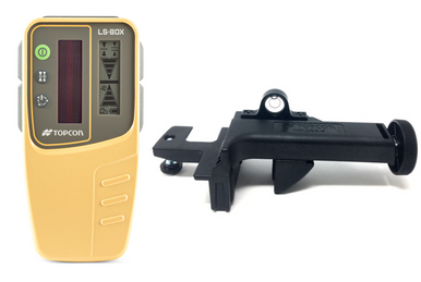 Topcon LS-80X Long Range Laser Receiver w/ Holder (#1054518-01)