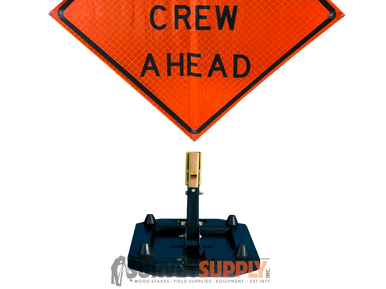 Zephyr Sign Stand | Portable Rubber Base Sign Stands (#26000)