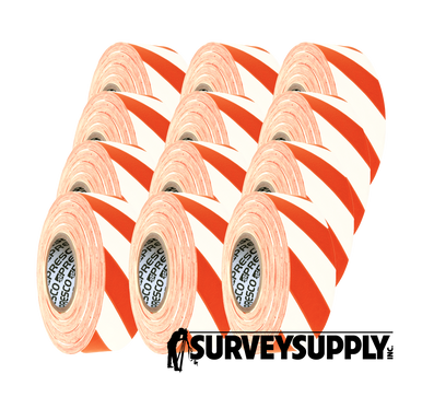 Striped Roll Flagging Tape | Striped Marking Tape