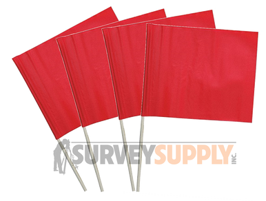 Red Marking Flags | Red Locate Flags | Survey Supply, Inc.