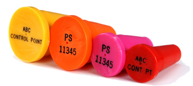 PERMAMARK Survey Markers | Survey Rebar or 3/4" Pipe Caps