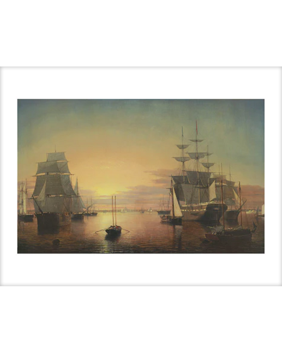 Lane Boston Harbor Matted 11 x 14 Print - MFA Boston Shop | Gifts from ...