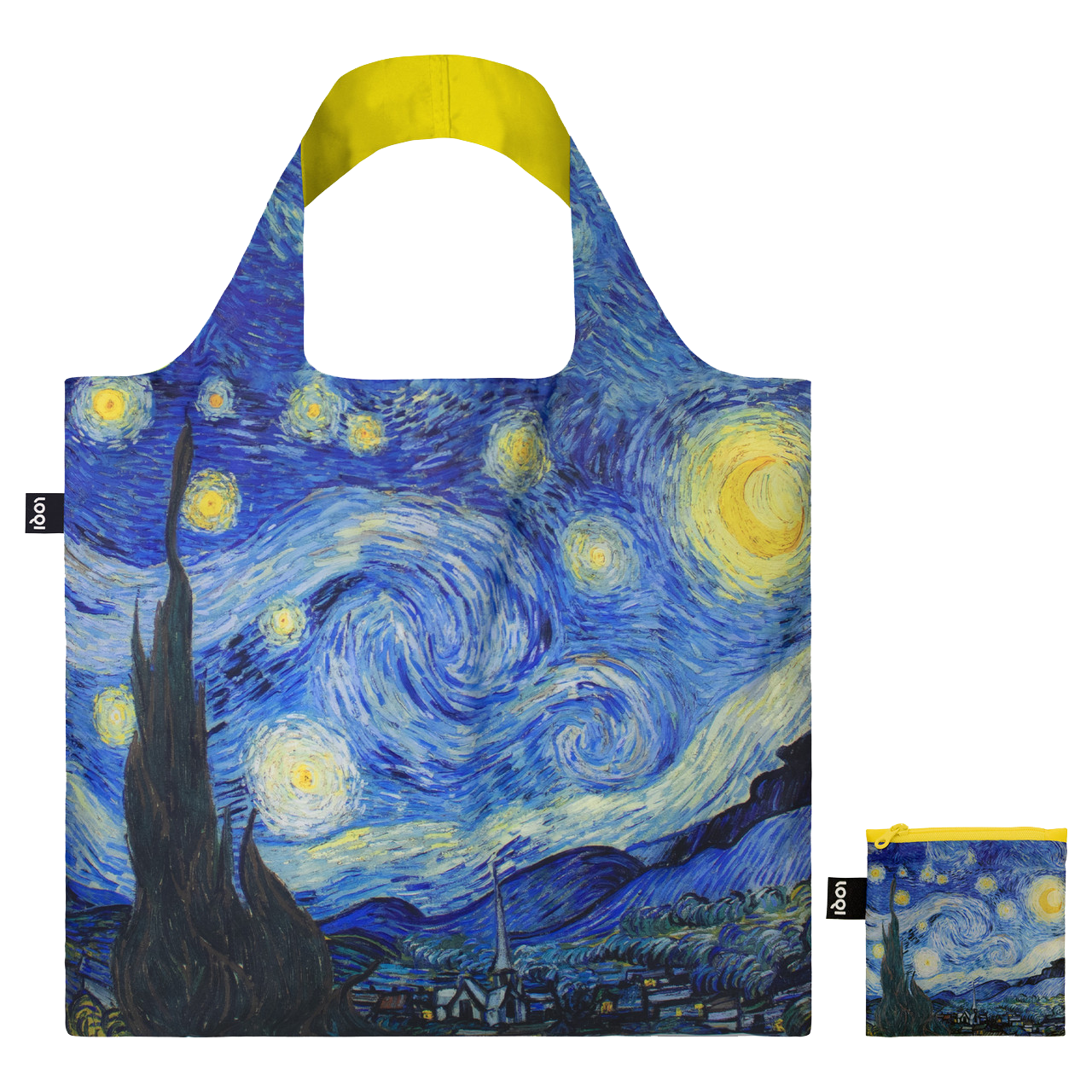 Van Gogh Starry Night Packable Tote Bag - MFA Boston Shop | Gifts from ...