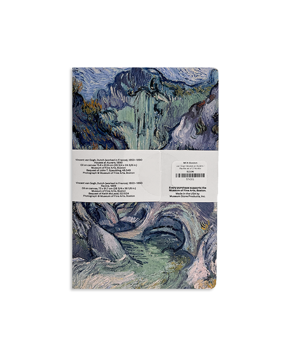 Van Gogh Houses at Auvers / Ravine set of 2 notebooks - MFA Boston Shop ...