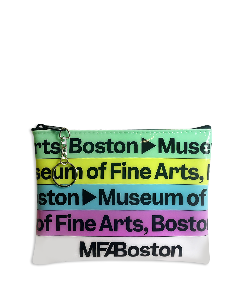 MFA Logo Pastel Cosmetic Bag - MFA Boston Shop | Gifts from the Museum ...