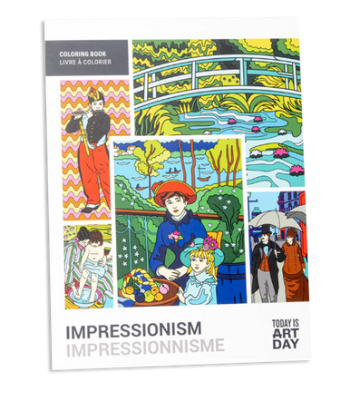 Impressionism Coloring Book - MFA Boston Shop | Gifts from the Museum ...