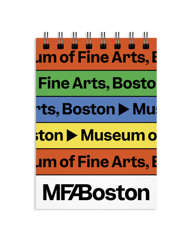 MFA Logo Spiral Notebook - MFA Boston Shop | Gifts from the Museum of ...