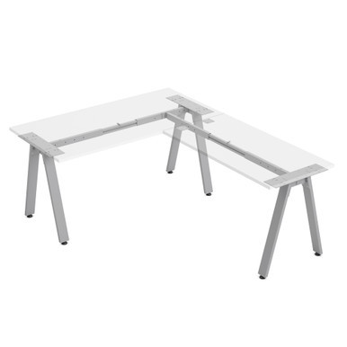 Variant | L-Shaped Desk - Oblique Style - OfficeSource