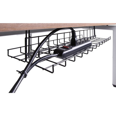 Borders II Collection 24" Double Wire Mesh Tray - OfficeSource