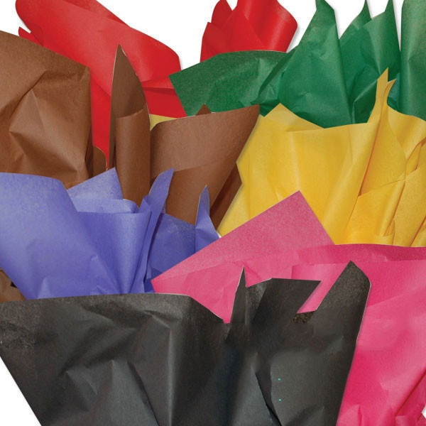 Color Tissue Paper Mix - Rainforest Color Assortment - 576 Sheets/Ream