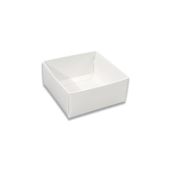 3 oz. Box Bases-1 Layer Deep-White