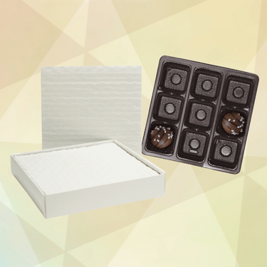 BOXES - Candy Boxes - SHOP - 2 Piece Styles - MADE IN USA - 8 oz Square ...
