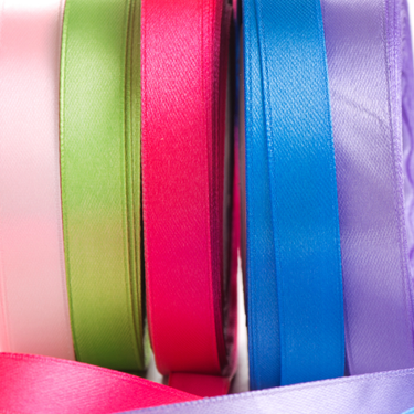 RIBBON - Double Face Satin - Shop 7 Widths/50 Colors - Page 1 - GoGoPak ...