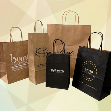 CUSTOM PRINT - Bags and Boxes - Branded Paper Bags - Extra Info ...