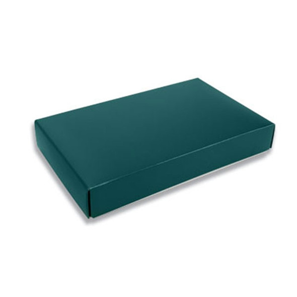 1/2 lb. Chocolate Box Covers-1 Layer-Forest Green