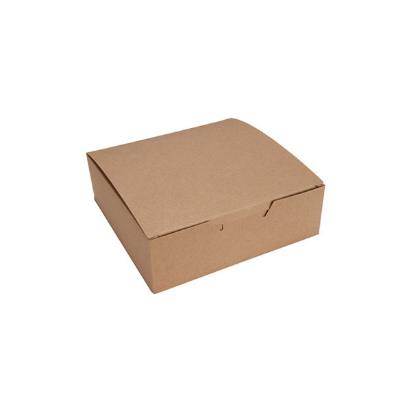 1 lb. Kraft Square 1 Piece Boxes