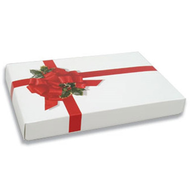 1 lb. Christmas Candy Boxes - Ribbon N' Holly