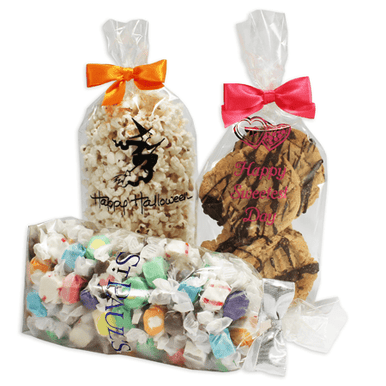 Extra Large Clear Hard Bottom Cello Bags