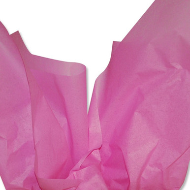 Colored Tissue Paper - Fuchsia Pink - 480 Sheets per Ream