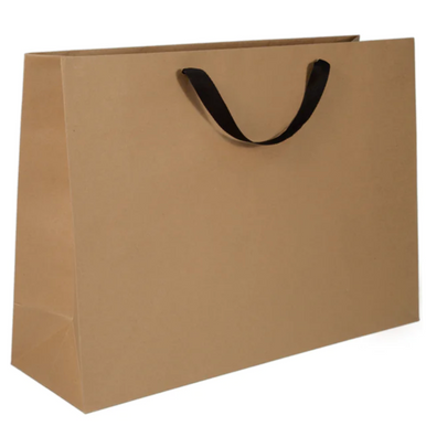 Extra large Manhattan Eco Euro-Shoppers 20 x 6 x 14 Chelsea Kraft - 50 ...