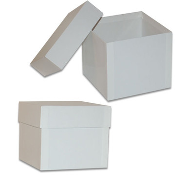 5" White Rigid Set Up Boxes