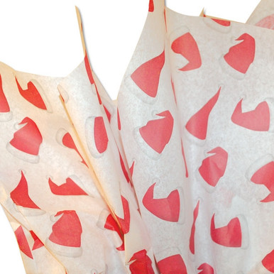 Santa Hats Printed Tissue Paper