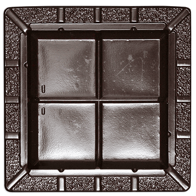 16 oz. plastic tray-1 piece fudge