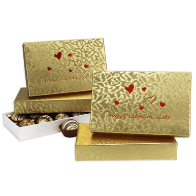 1/2 lb. Rigid Set Up Boxes-Cover & Base Sets-Royal Gold