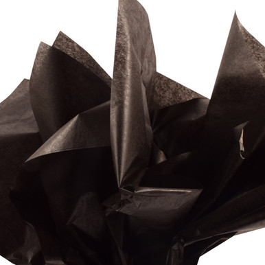 Dry Waxed Tissue Paper - Black - 480 Sheets per Ream