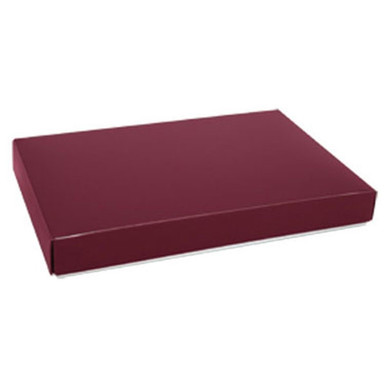 Burgundy Candy Boxes - 1 lb.