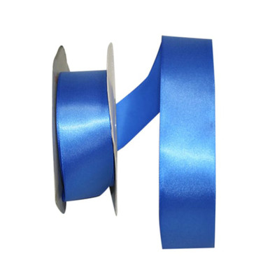 Single Face Satin Ribbon - Royal 1-1/2" x 100 yards