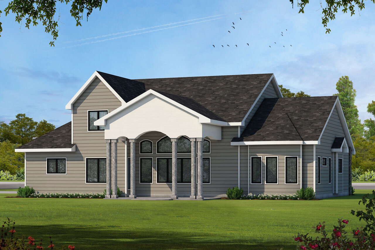 Kingsley #18474 | The House Plan Company