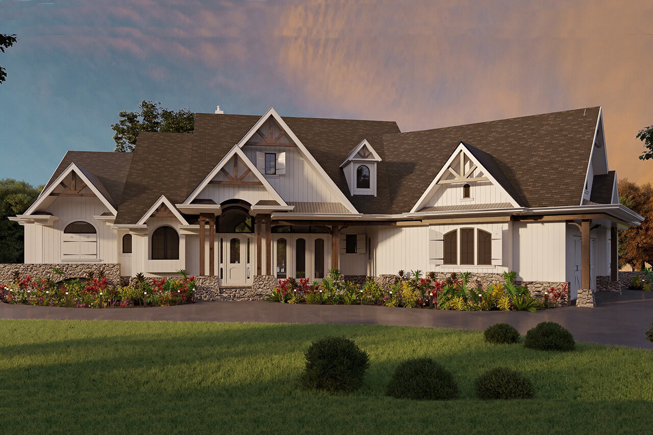Tiger Creek Cottage C #90314 | The House Plan Company