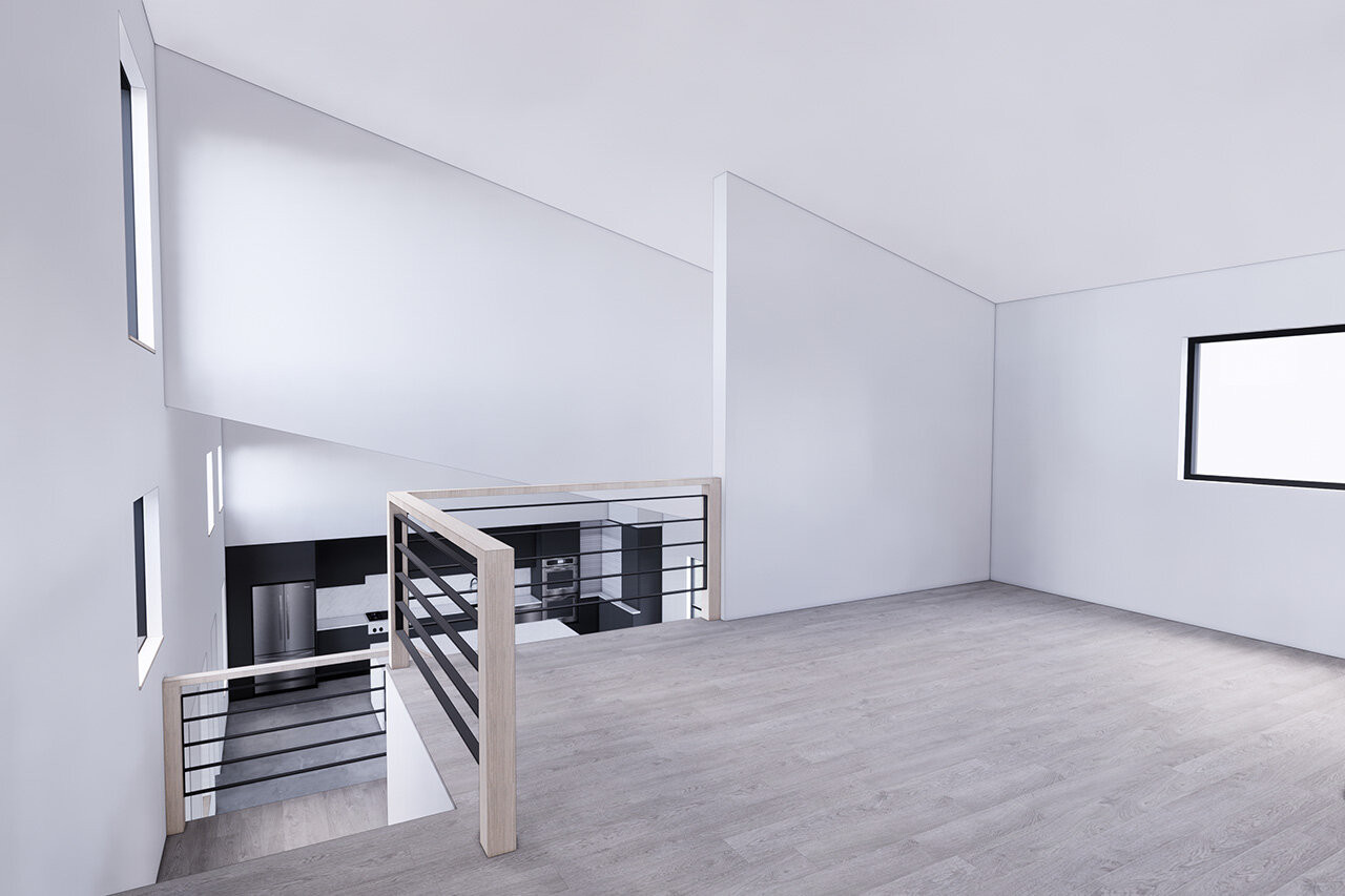 Modern Loft House #62543 | The House Plan Company