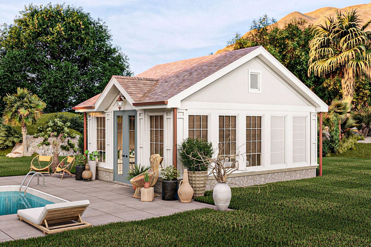 Sunshine Cottage #92779 | The House Plan Company