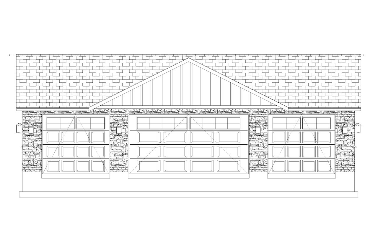 Case Garage #60771 | The House Plan Company