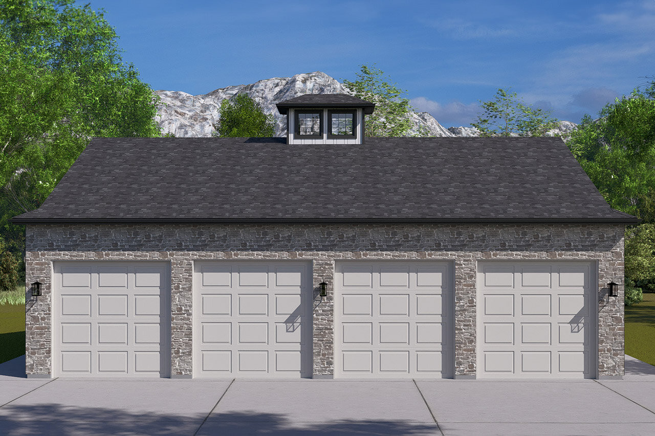 Kingsbury Garage #38623 | The House Plan Company
